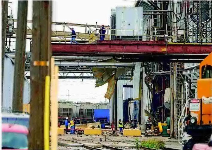 Explosion at soybean plant injures eight