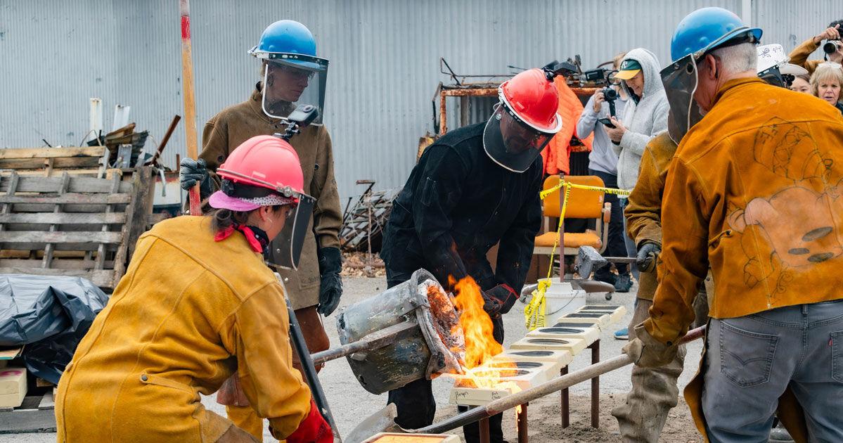 SIU School of Art and Design 2025 Iron Pour is Nov. 8 | Life ...