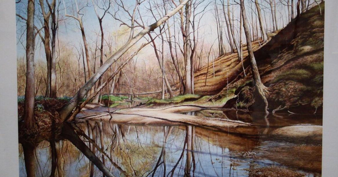 Outdoors | Sarah Capps' paintings draw viewers into Southern Illinois ...
