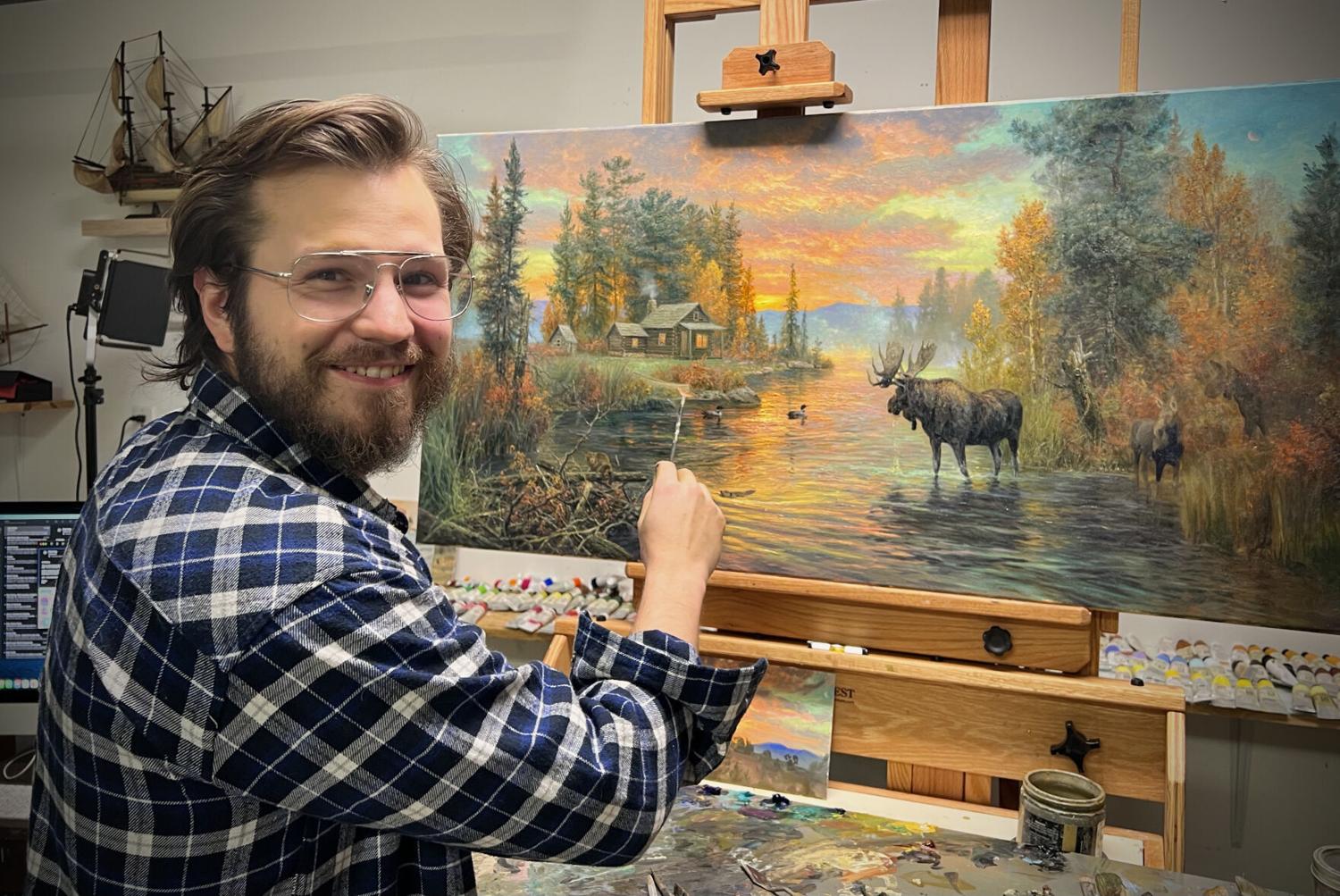 Abraham Hunter creates wildlife scenes | Sports | thesouthern.com