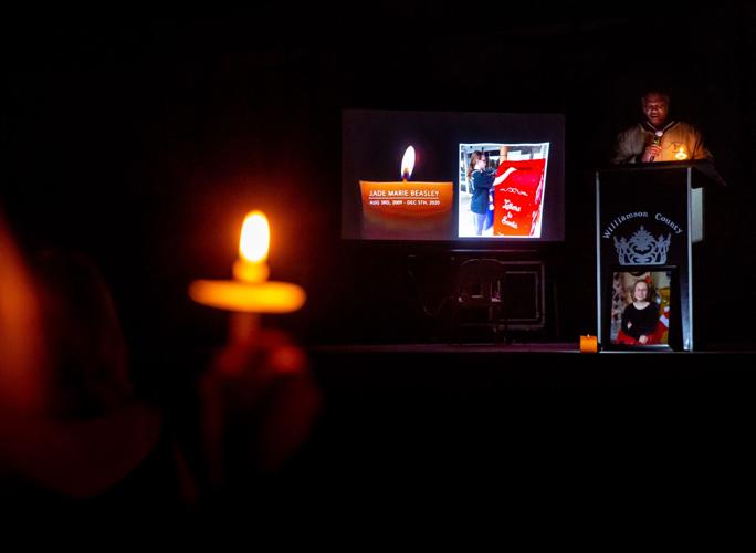 Watch Now: Williamson County residents gather to honor life of 11-year ...