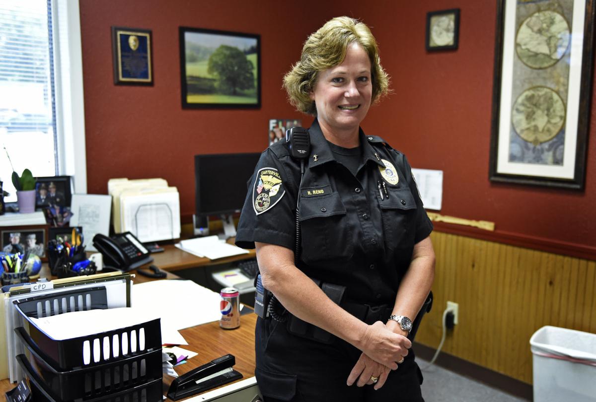 Heather Reno reflects on first year as Carterville police chief