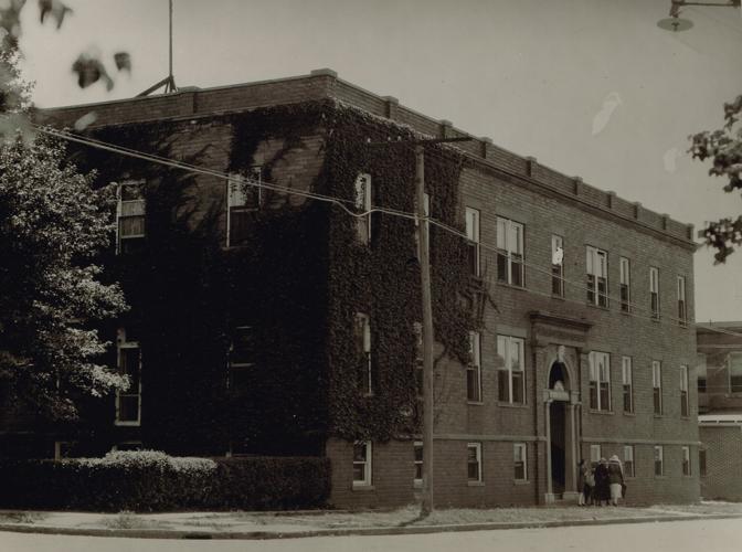 Paying homage to history: The old Herrin Hospital, built in 1914, comes ...