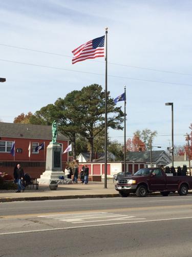 At Herrin's Veterans Day celebration, guests learn 'Doughboy' statue to ...