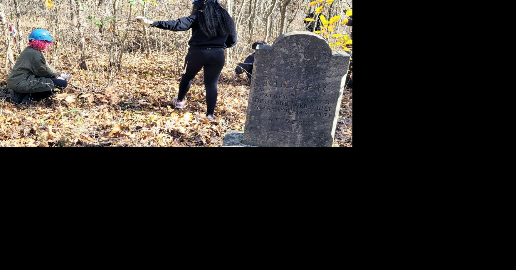 Volunteers make a difference at historic Miller Grove Cemetery