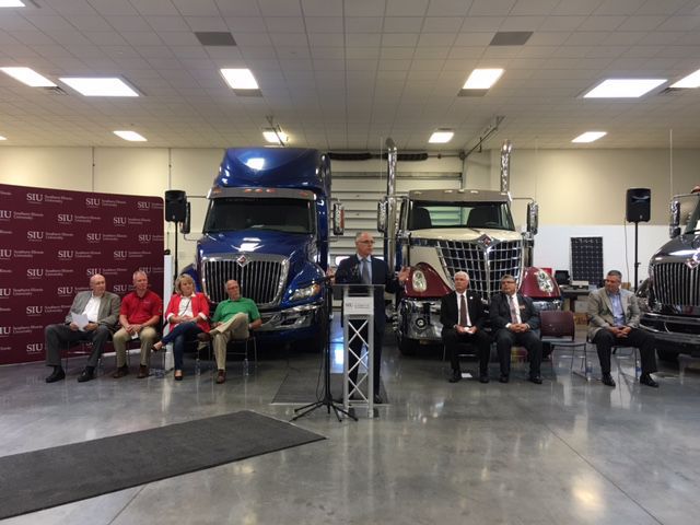 Big trucks donated by Navistar offer big opportunities for SIU students ...