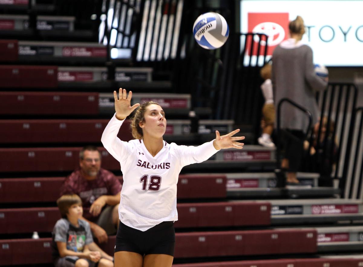 SIU Volleyball | Salukis get defensive, defeat Lions at Saluki Bash ...