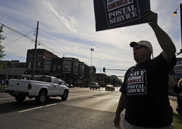 Postal workers protest proposed cuts | Local News | thesouthern.com