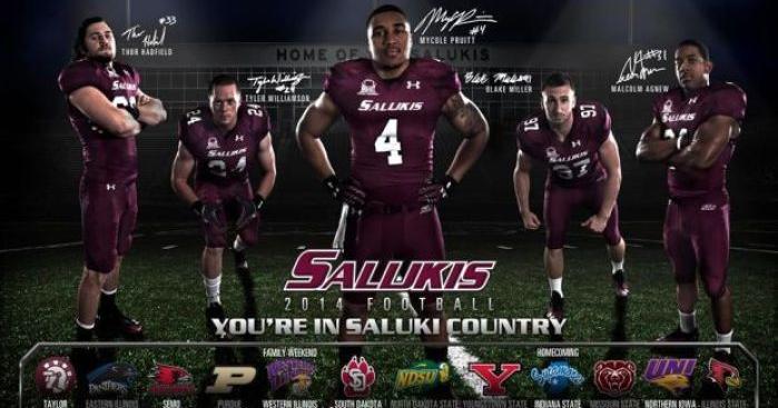SIU football unveils schedule poster on Facebook | College Sports ...