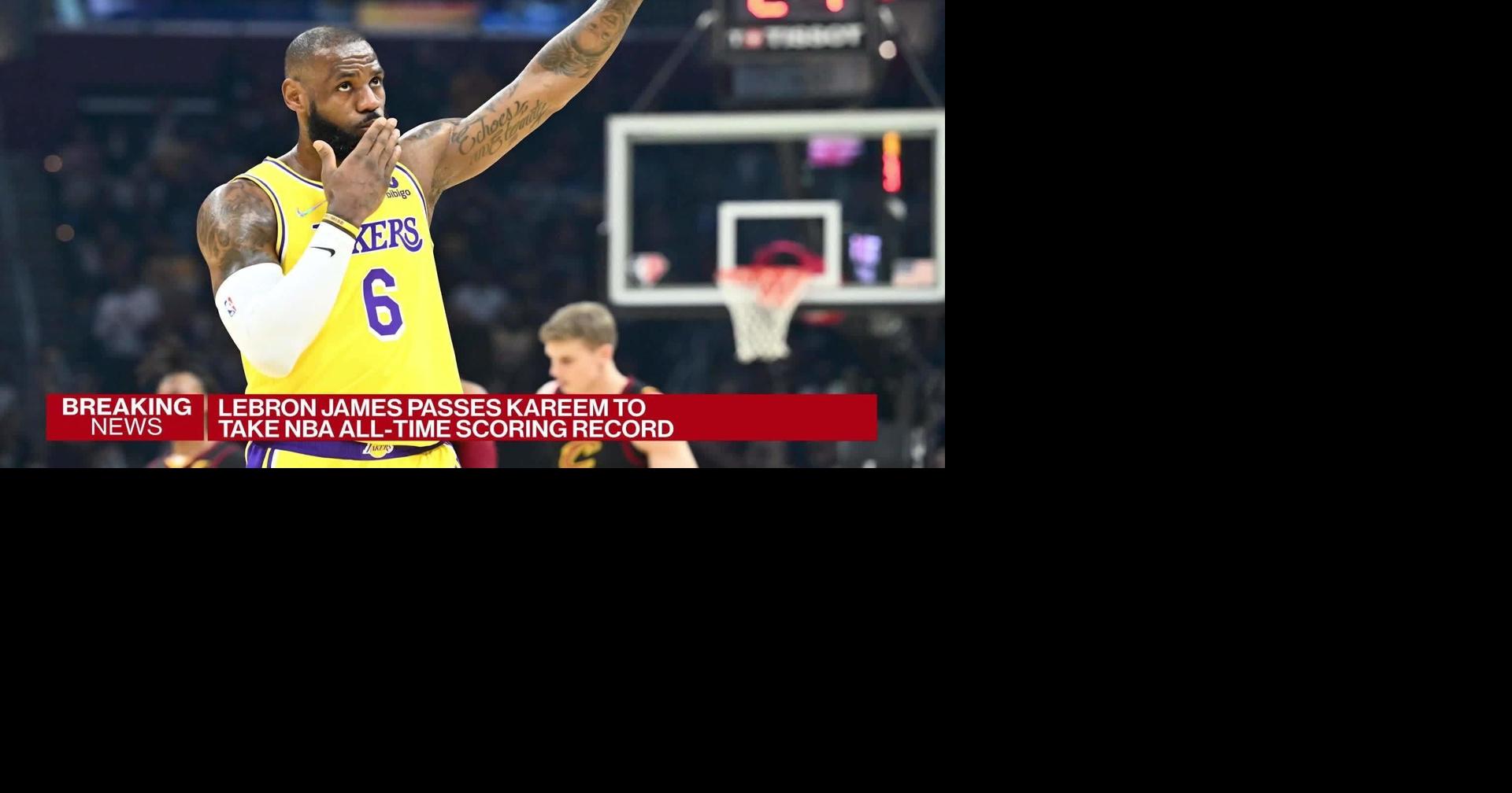 LeBron James becomes NBA's all-time scorer | Latest Headlines ...