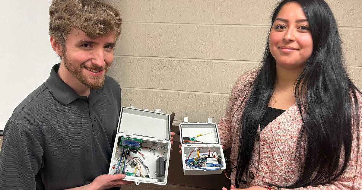 SIU students invent device to easily monitor kestrels nesting in high ...
