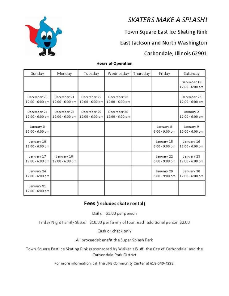 Skating rink opens in downtown Carbondale | Carbondale | thesouthern.com