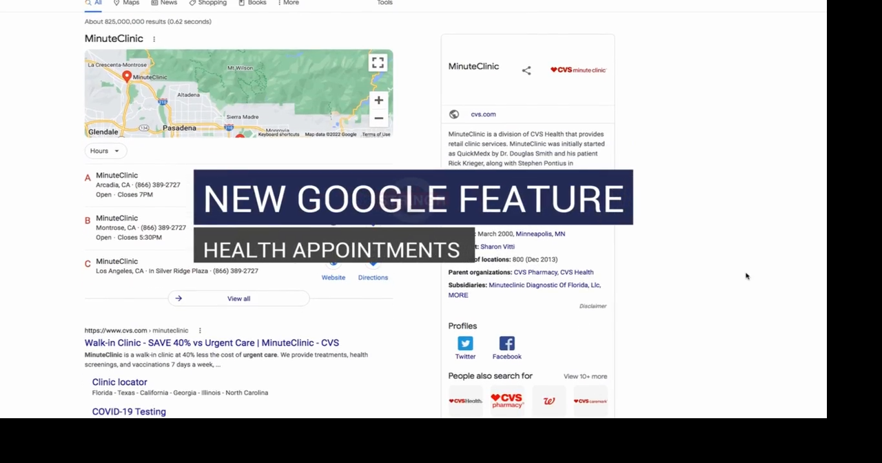 Watch Now: New Google feature helps book health appointments | Latest ...