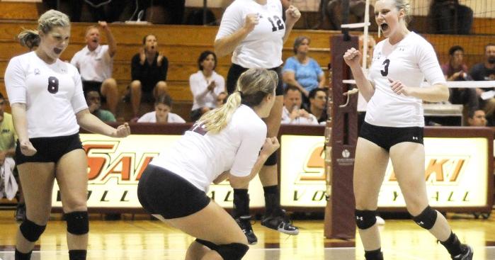 SIU volleyball comes back to topple SEMO in five sets | College Sports ...