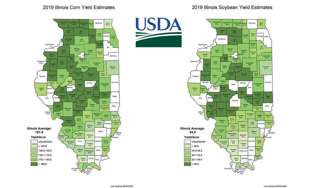 Central Illinois leads corn and soybean production as numbers decline ...