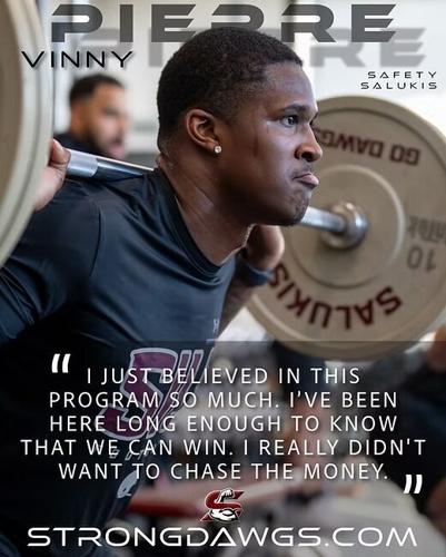 After breakout season, Vinny Pierre Jr. returns to Salukis | Latest ...