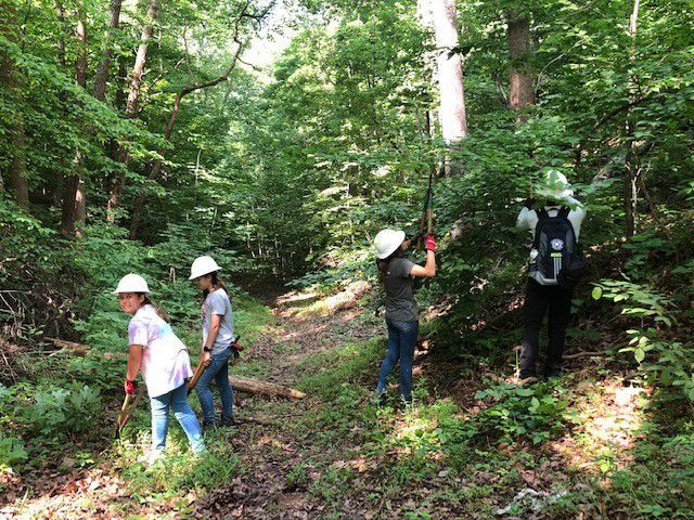 Cherokee youth walk along Trail of Tears, spend month in the Shawnee ...