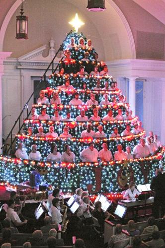 Church hosts living Christmas tree | Faith-and-values | thesouthern.com