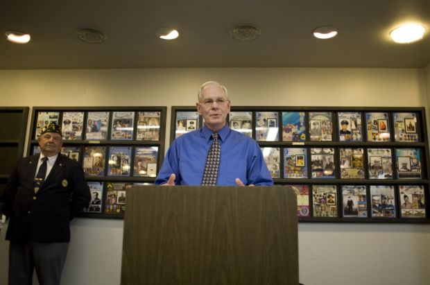 Final award: Congressman Bill Enyart honors the late Walter Chesney ...