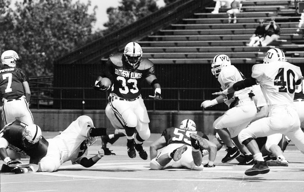 SIU helmets ran gamut from practical to pristine | College Sports ...