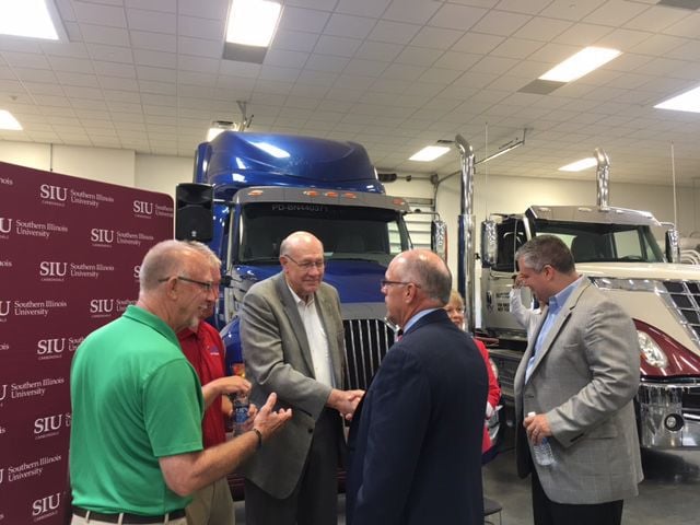 Big trucks donated by Navistar offer big opportunities for SIU students ...