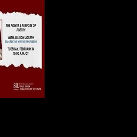 SIU’s Paul Simon Institute to host acclaimed poet Allison Joseph | SIU ...