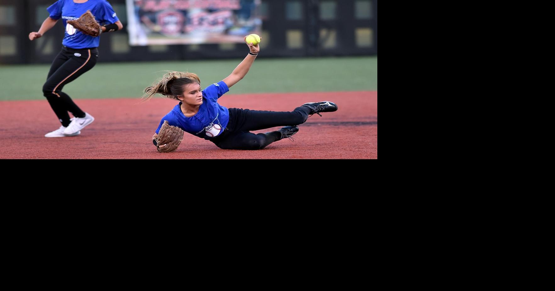 Blue Team blasts Black Team at prep softball Select All-Star Game ...