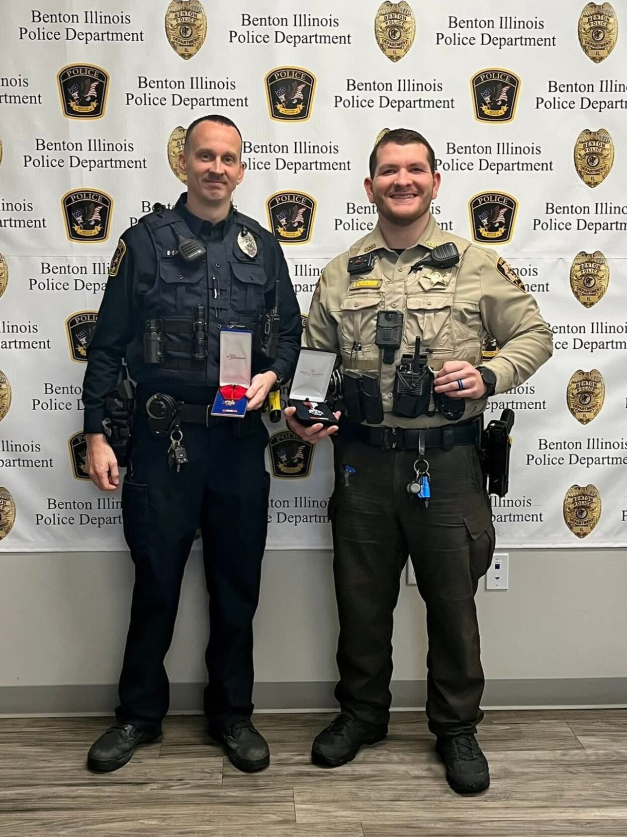 Benton officer, Franklin County deputy honored for saving a life ...