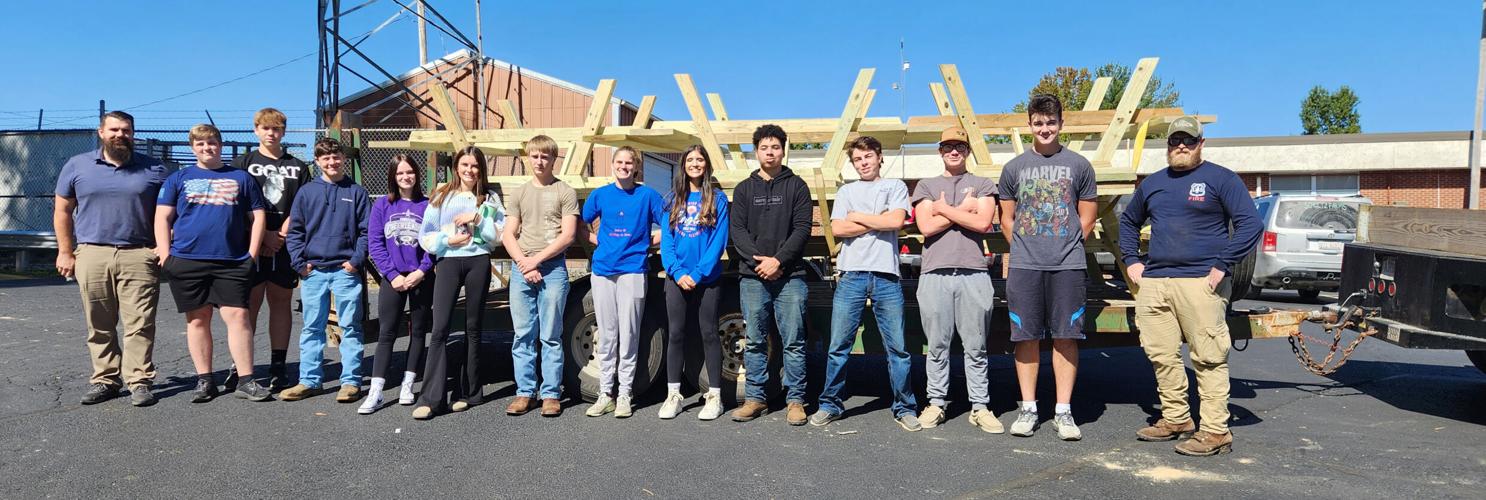 High school students hone carpentry skills, assist Shawnee National ...