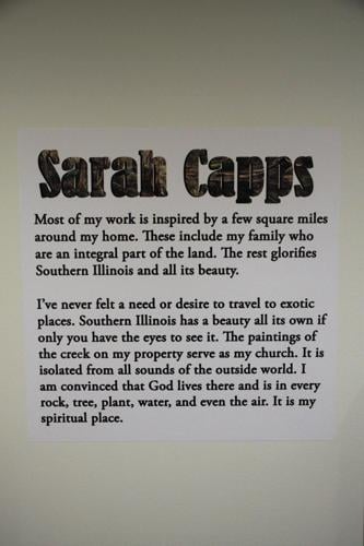 Outdoors | Sarah Capps' paintings draw viewers into Southern Illinois ...