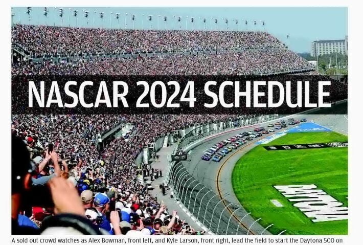 NASCAR 2024 SCHEDULE | | thesouthern.com