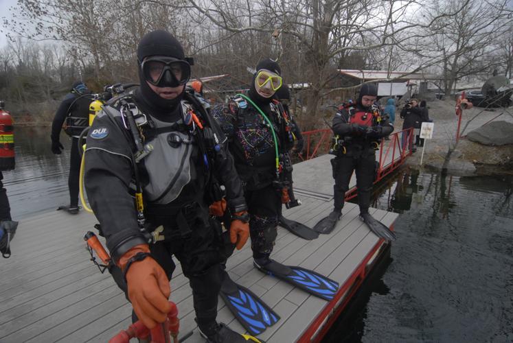 Belleville man celebrates 17 years of diving at annual New Year's dive ...