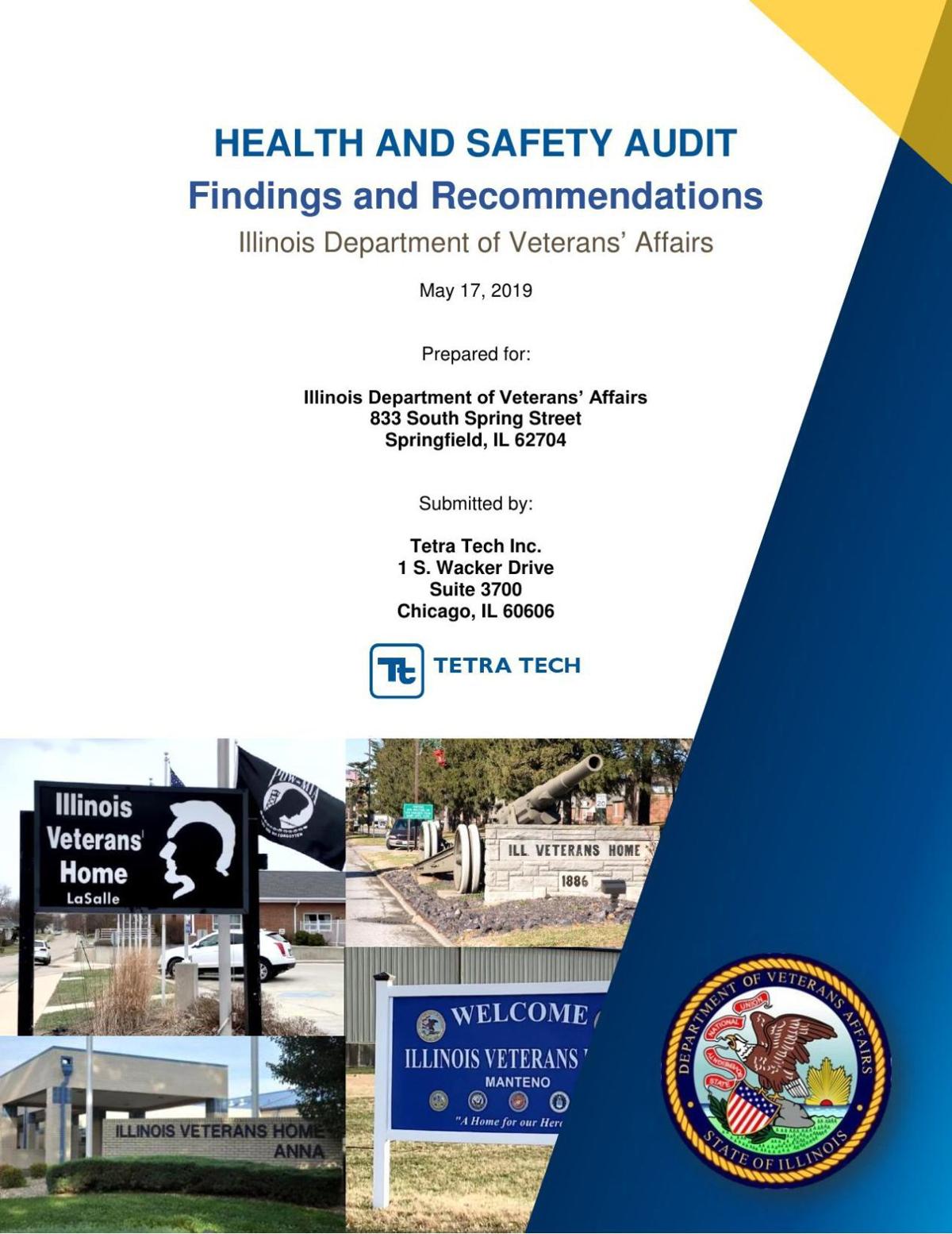 Illinois Department of Veterans' Affairs health and safety audit
