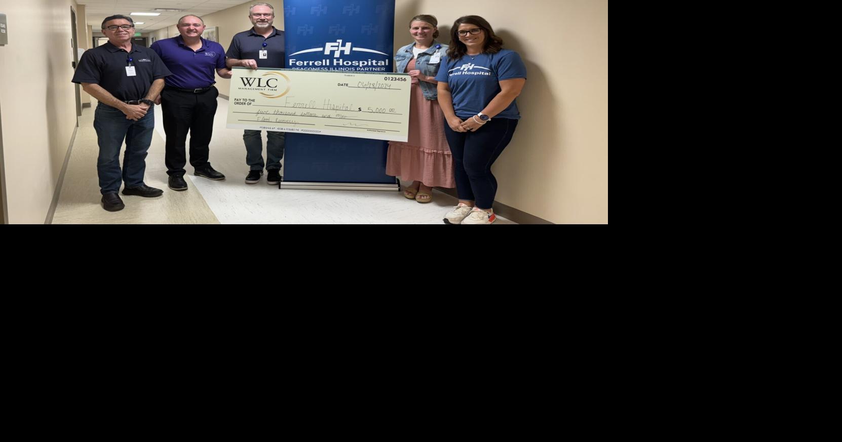WLC Management Firm Donates $5,000 to Ferrell Hospital for Flood ...