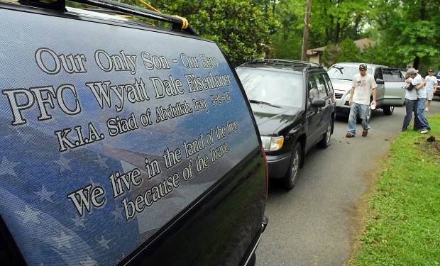 Memorial planned for Army Pfc. Wyatt Eisenhauer | Local News | thesouthern.com