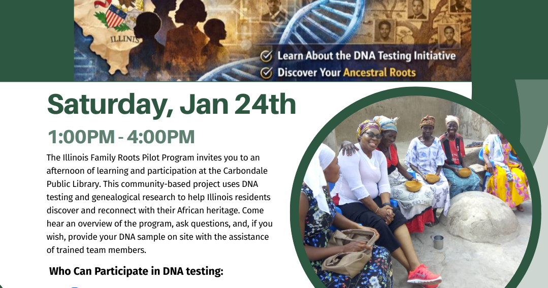Illinois Family Roots Pilot Program comes to Carbondale Public Library ...