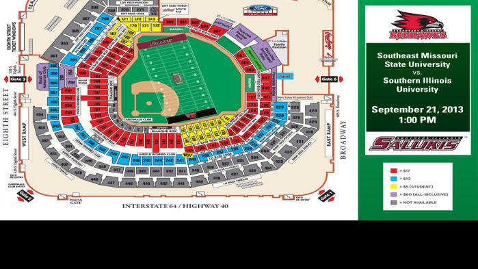 Busch Stadium Seating Chart | | thesouthern.com