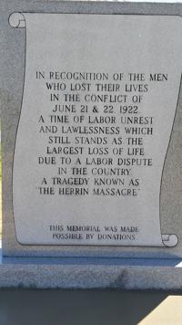 Herrin Massacre memorialized with monument | Local News | thesouthern.com