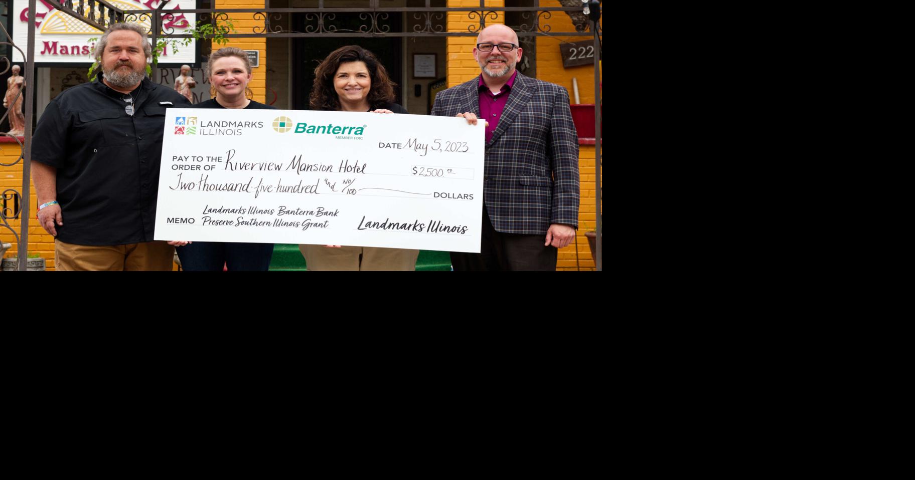 Landmarks Illinois, Banterra Bank use grants to preserve Southern ...