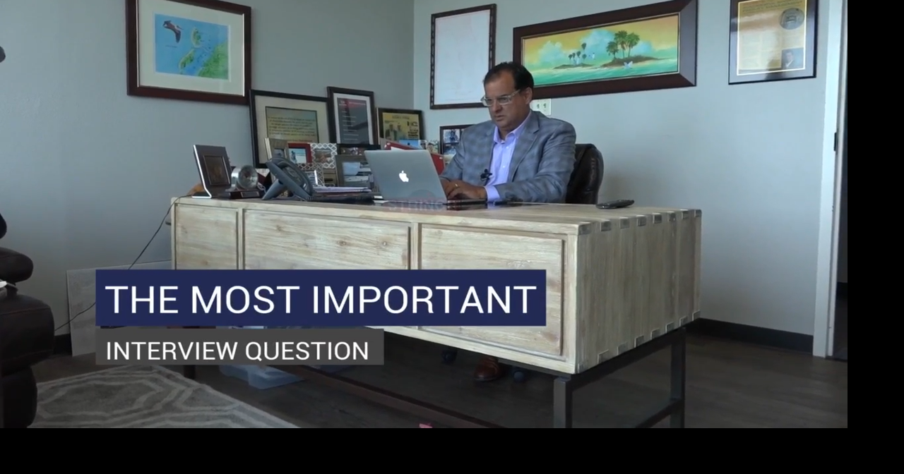 Watch Now: The most important interview question | Lifestyles ...