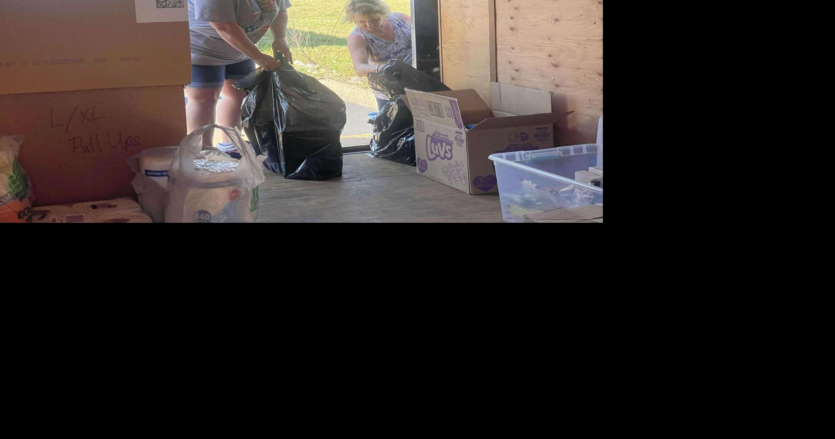 Volunteers lead donation drive to aid victims of Huricane Helene ...