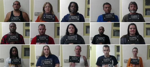 UPDATED: Mug shots: 15 arrested in 'historic' Williamson Co. bust