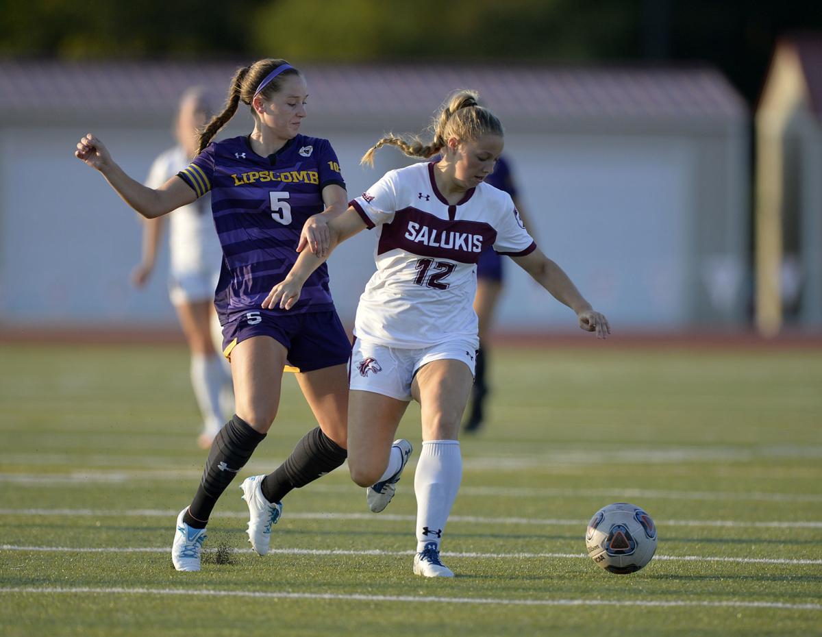 SIU Soccer | Allie Dunn nets hat trick in Lipscomb win over SIU | More ...