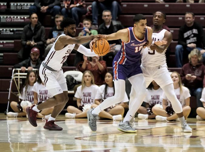 SIU Men's Basketball | Domask leads Salukis to win over Evansville ...