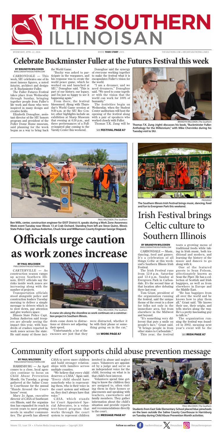 Page A1 | The Southern Newspaper E-edition | thesouthern.com