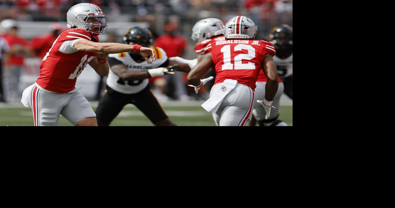 Julian Sayin sets completions mark and No. 1 Ohio State rolls past ...