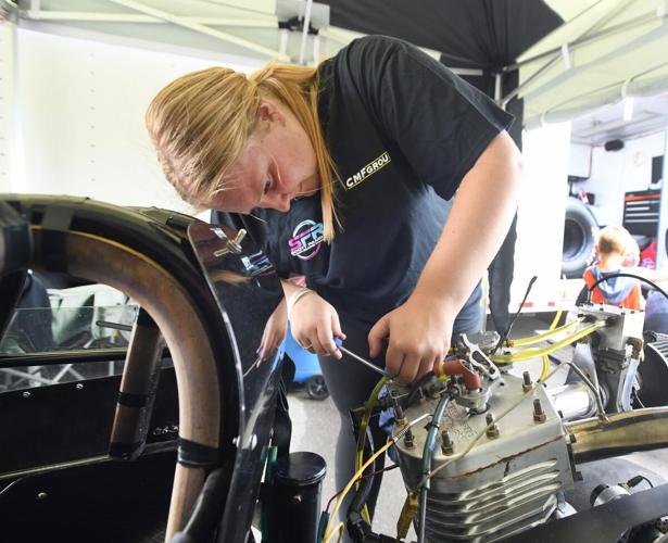 Drag racer Kami Scott is learning to fly