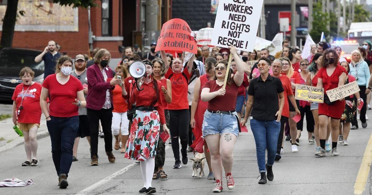 ‘sex Workers Are Human Beings Community Rallies In Support Of Woman