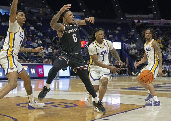 Cam Carter scores 17 points, LSU jumps out early and rolls past South ...