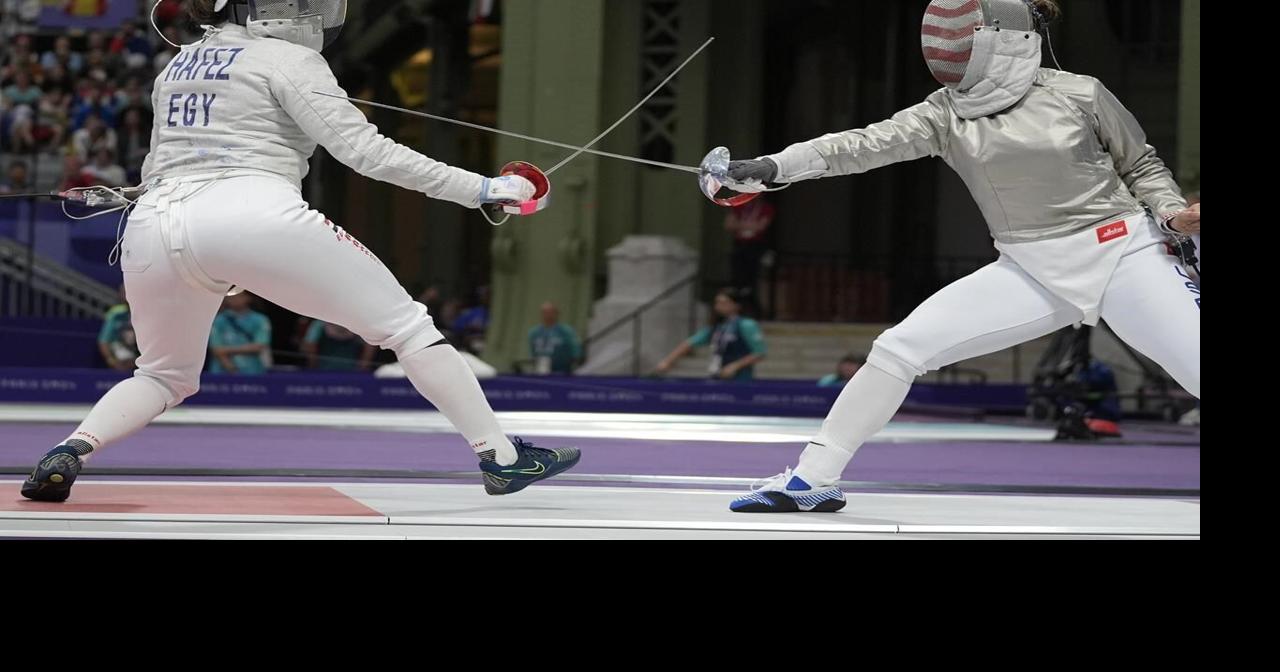 Egyptian fencer Nada Hafez reveals she competed at the Paris Olympics ...
